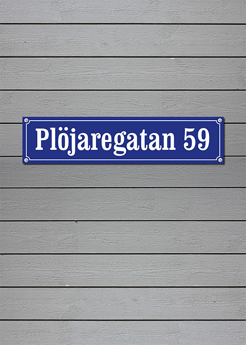 Kategori: Husskyltar - Vendoprint